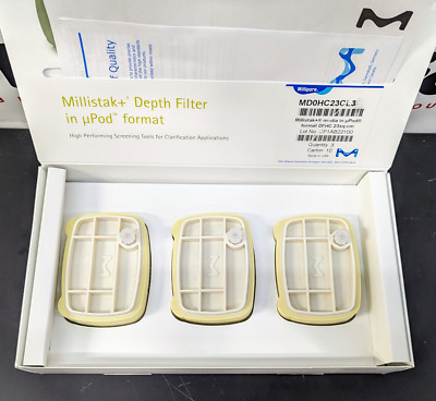 Millipore Millistak MD0HC23CL3 Depth Filter in µPod format, 23 cm2 | eBay
