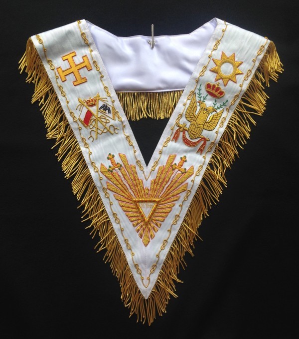 Sovereign Grand Commander Embroidered Collar (SGC-EMB-C) | eBay