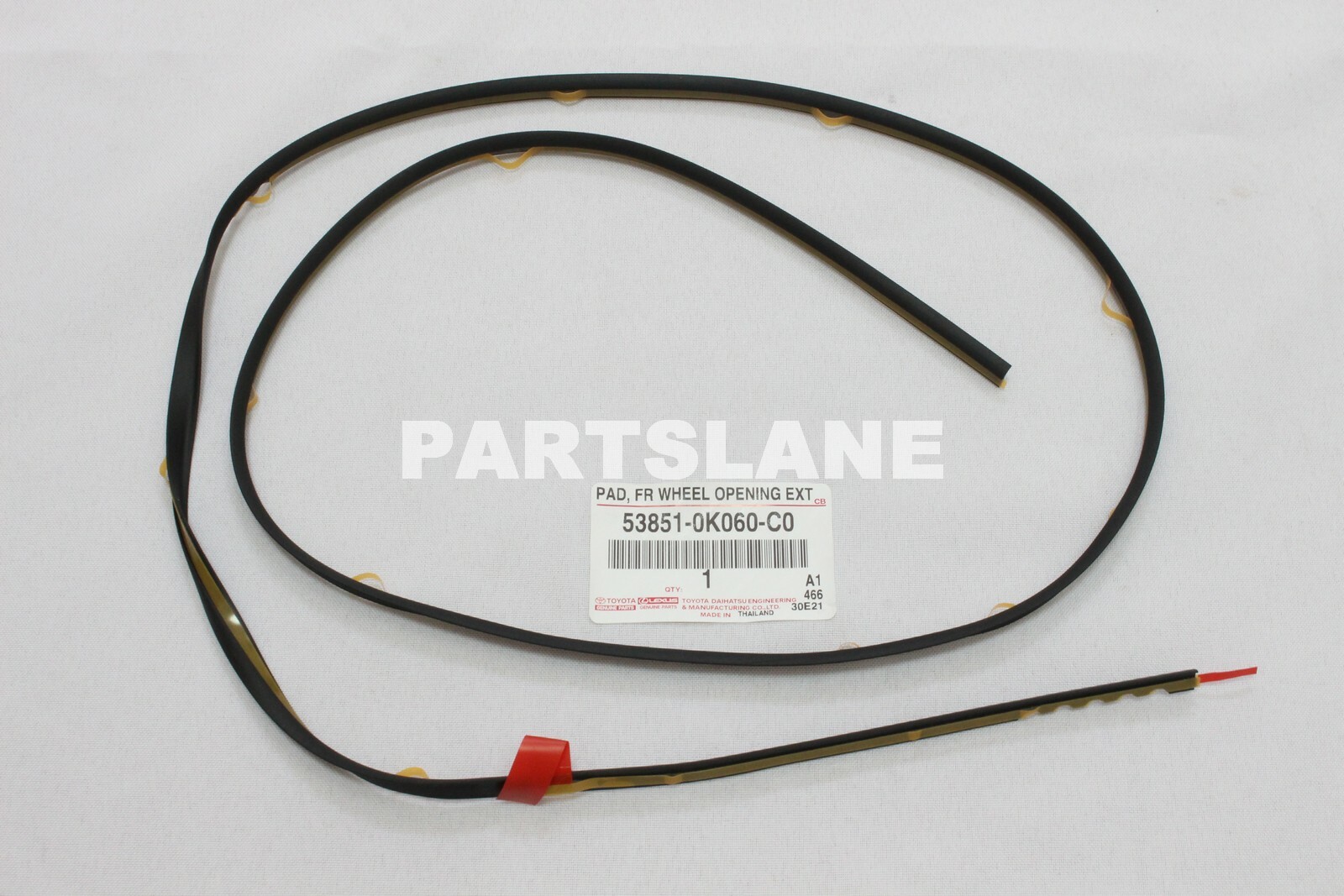53851-0K060-C0 Toyota OEM Genuine PAD, EXTENSIÓN DE APERTURA DE LA ...
