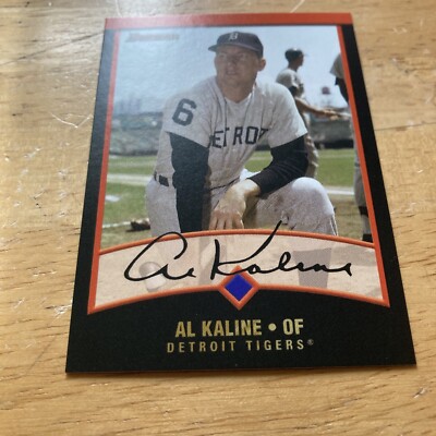2022 Topps Throwback Thursday Set #20 - 2001 Bowman Al Kaline #60 - In ...