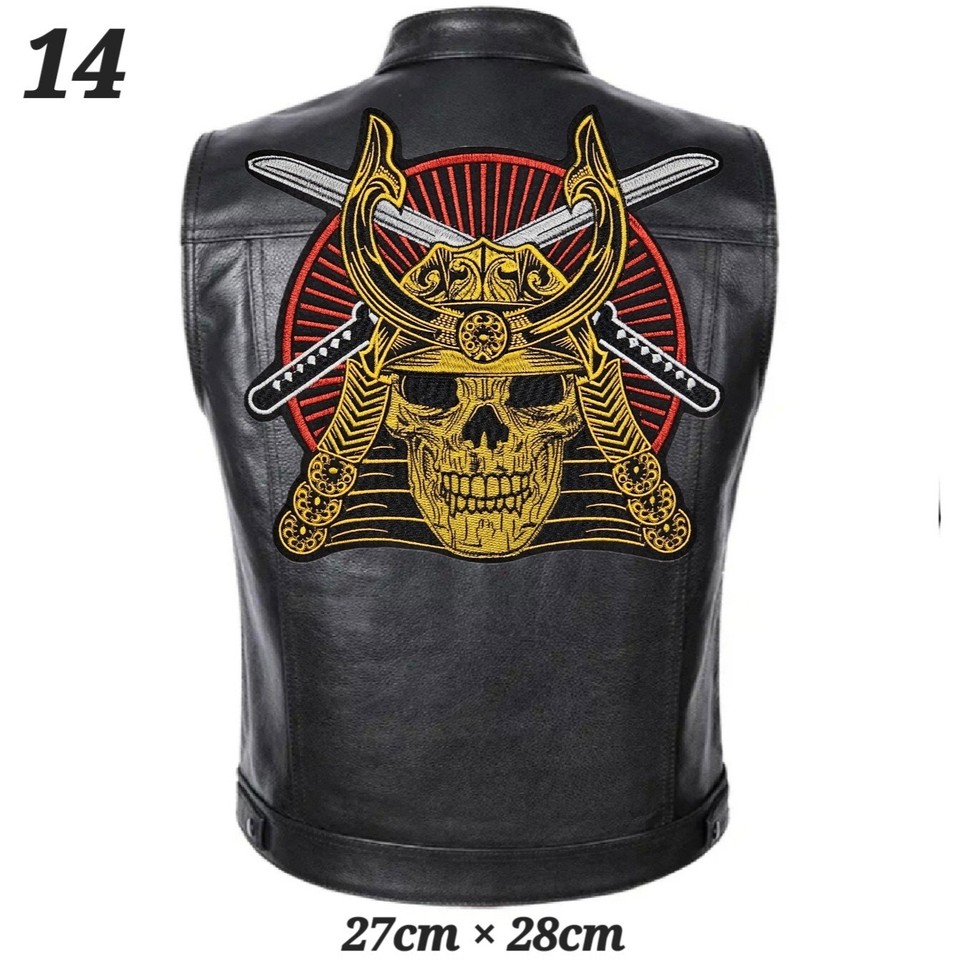 Flicken zum Aufnäher Aufbügler Patch Biker Motorrad Custom Kutte Rücken ...