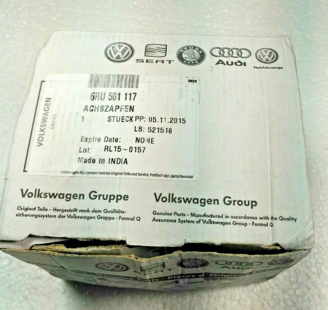 VAG 6RU 501 117 Rear wheel trunnion Achszapfen NEW ORIGINAL 6RU501117 ...