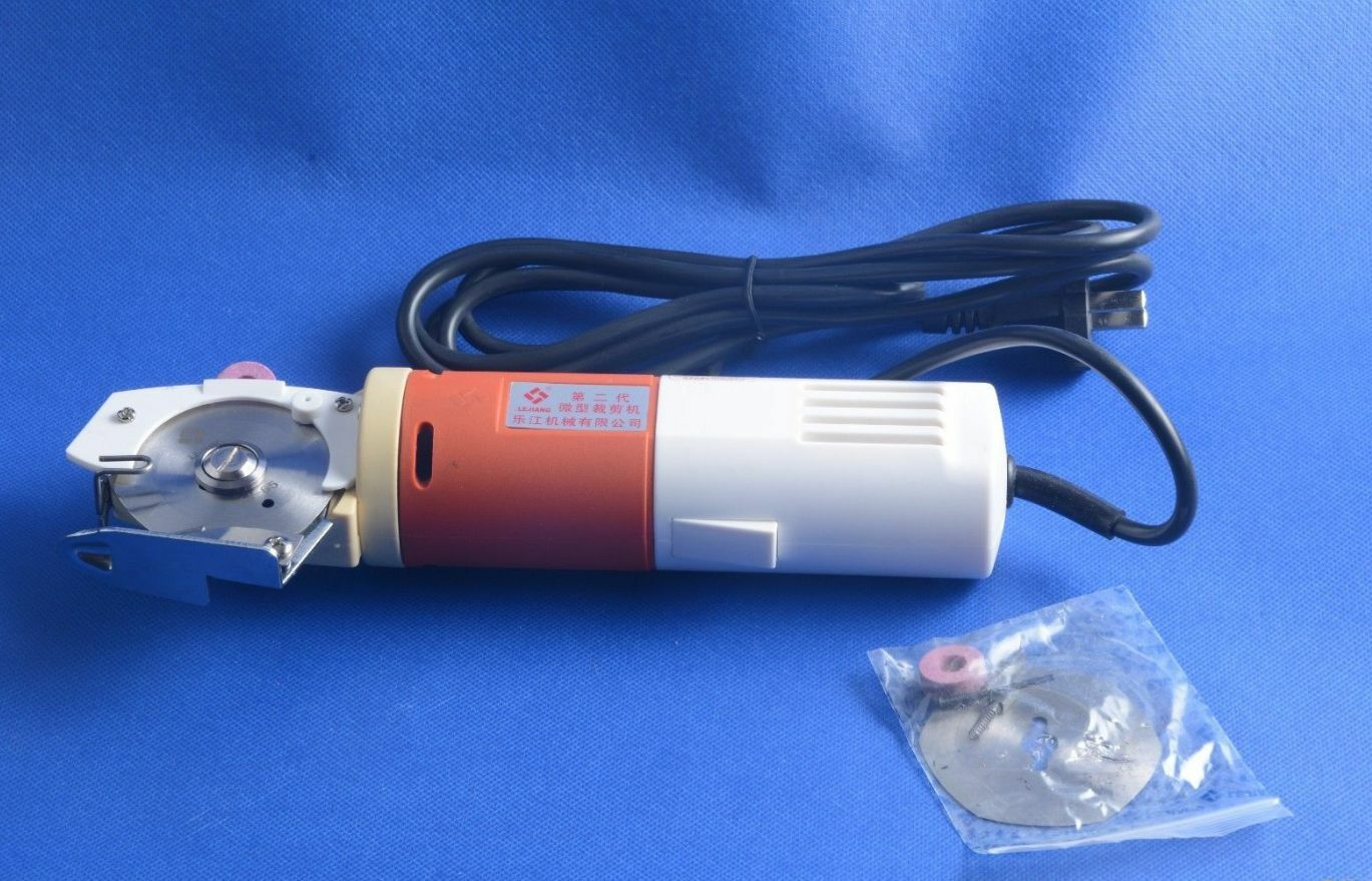 65mm2.5" Blade Electric Round Knife Cloth Cutter Fabric Cutting Machine ...