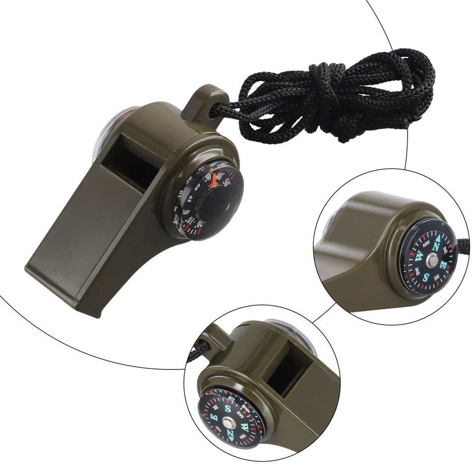 Fischietto Sopravvivenza Affidabile per Bussola Termometro Super Forte ...
