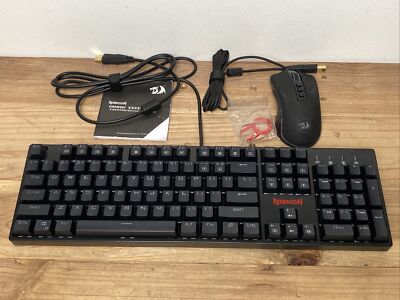 Red Dragon Gaming Essential Keyboard & Mouse Combo | eBay