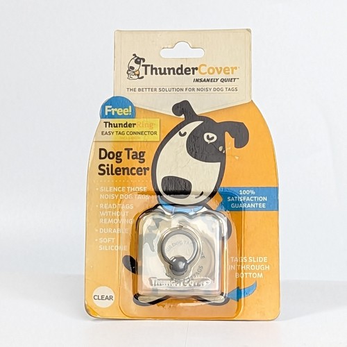 ThunderCover Dog Tag Silencer - Clear | eBay