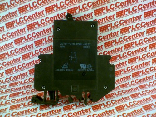 E-T-A CIRCUIT BREAKERS 2210-T210-K0M1-H131-16A / 2210T210K0M1H13116A ...