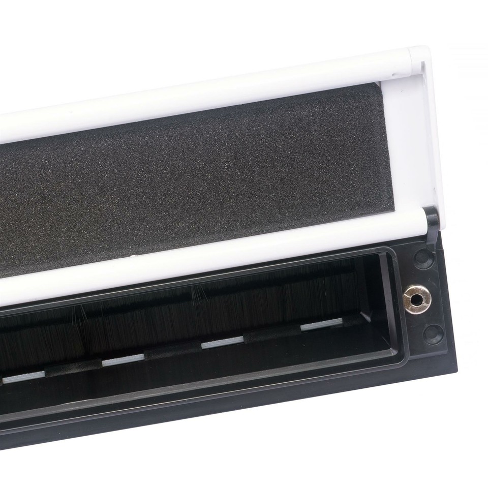 12" Inch uPVC Door Letterbox Letter Plate Set Heavy Duty Trojan Unicorn ...