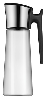 WMF Basic Karaffe Wasserkaraffe Glaskaraffe mit Sieb Edelstahl Glas 1,5 ...