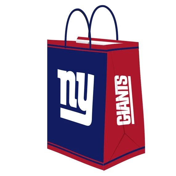 (2) New York Giants ~ NFL Gift Bags Medium Size | eBay