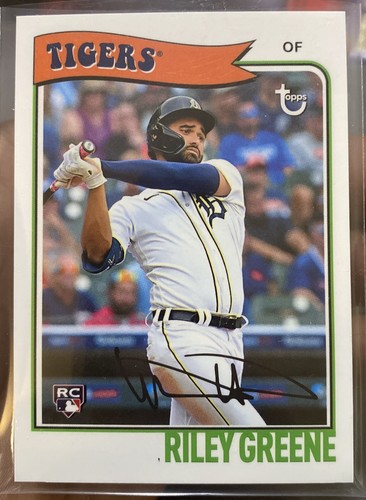 Riley Greene Rookie 2023 Topps Brooklyn Collection Detroit Tigers | eBay