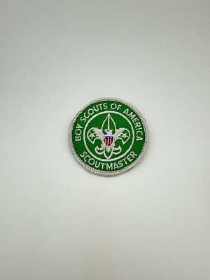 BOY SCOUT - VINTAGE SCOUT MASTER POSITION PATCH | eBay
