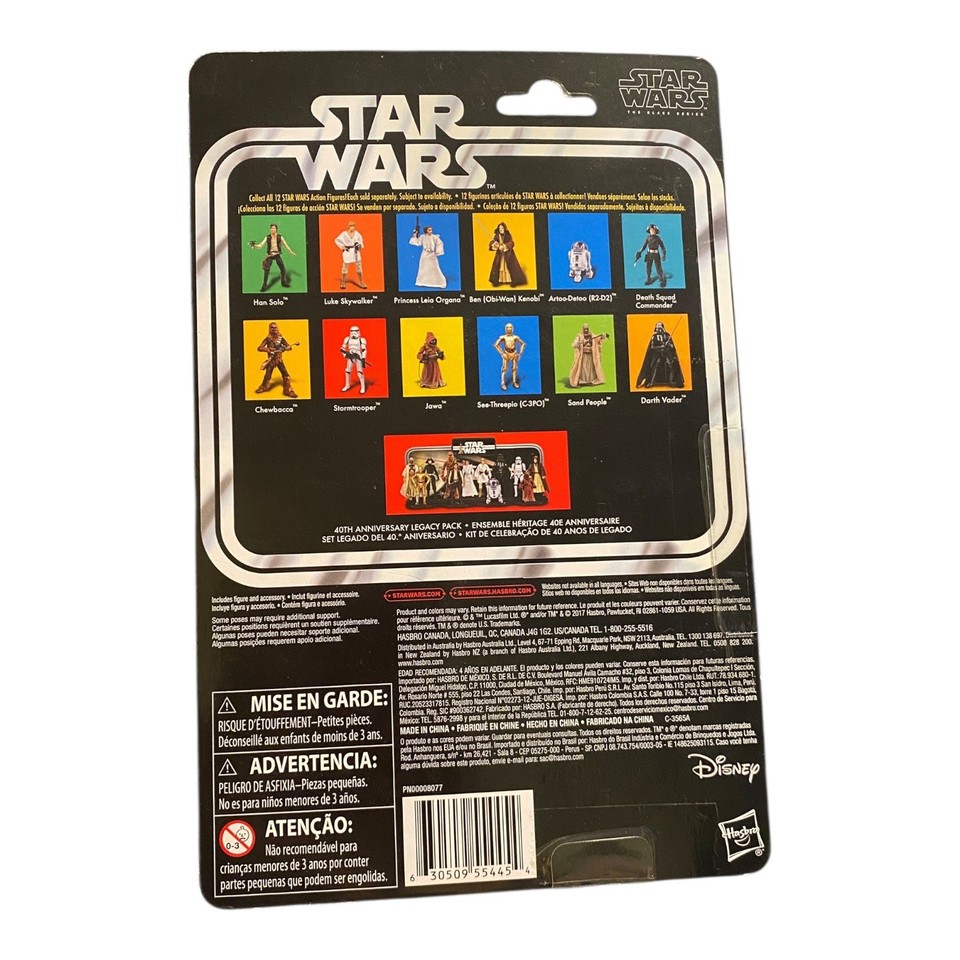Disney Hasbro 40th Anniv Star Wars Black Series 2016 A New Hope Sand ...
