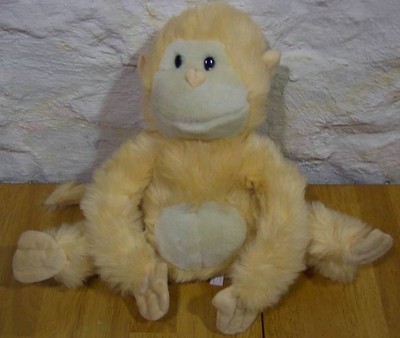 Rhode Island Novelty FUZZY MONKEY 11" Plush STUFFED ANIMAL Toy | eBay