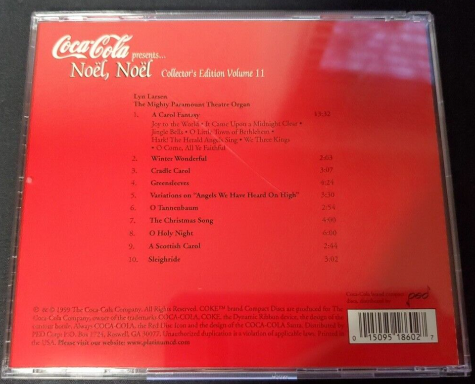 Noel, Noel: World's Favorite Christmas Carols - Music CD - Lyn Larsen ...