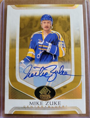 2020-21 SP Signature Edition Legends Gold Spectrum Foil Scirpts Mike ...