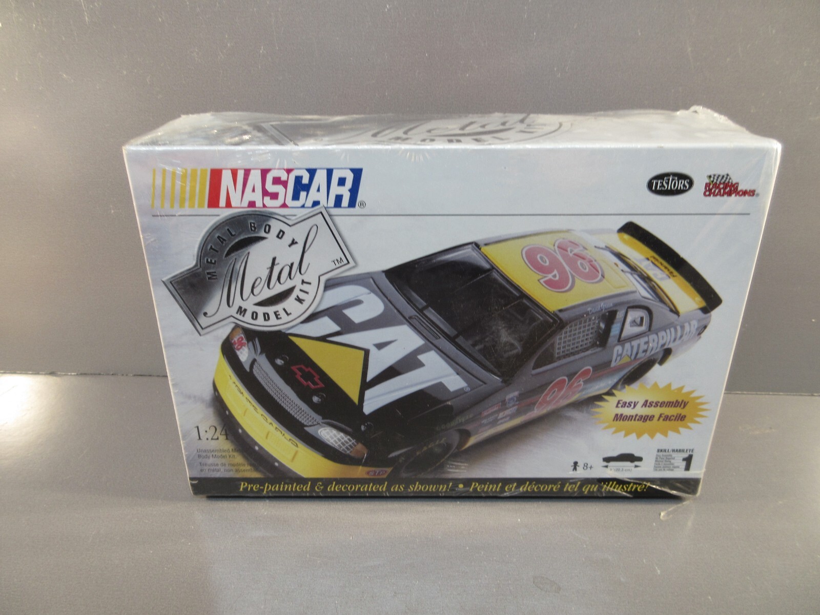 Testors 1/24 Metal Body NASCAR #22 CAT Model Kit NIP | eBay
