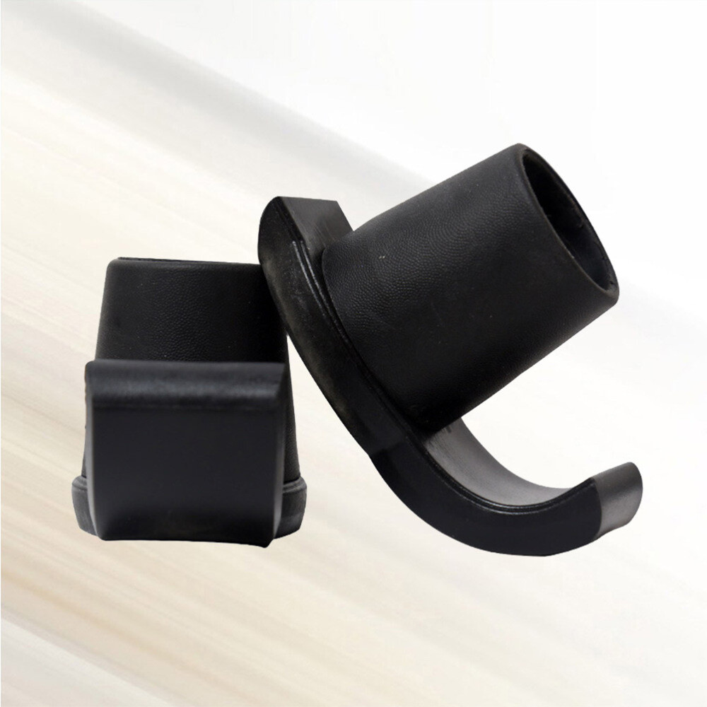 1 Pair drive walker skis Heavy Duty Walker Glides Cane Foot Rubber Pad ...