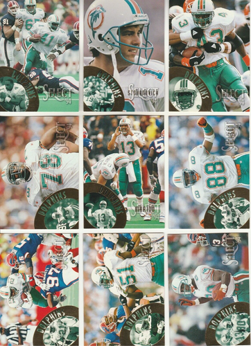 (10) 1994 Select Miami Dolphins (Complete Team Set) See Scans! | eBay
