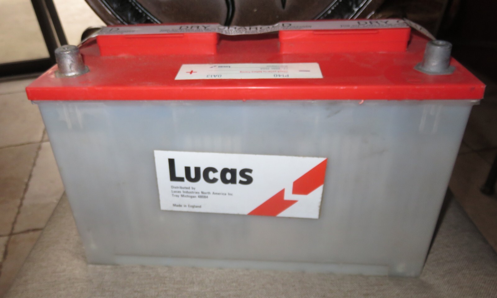 Triumph TR6 NOS Lucas Battery | eBay