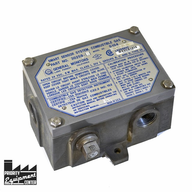 General Monitors 30259-1 S104-300-101-101 24 VDC | eBay