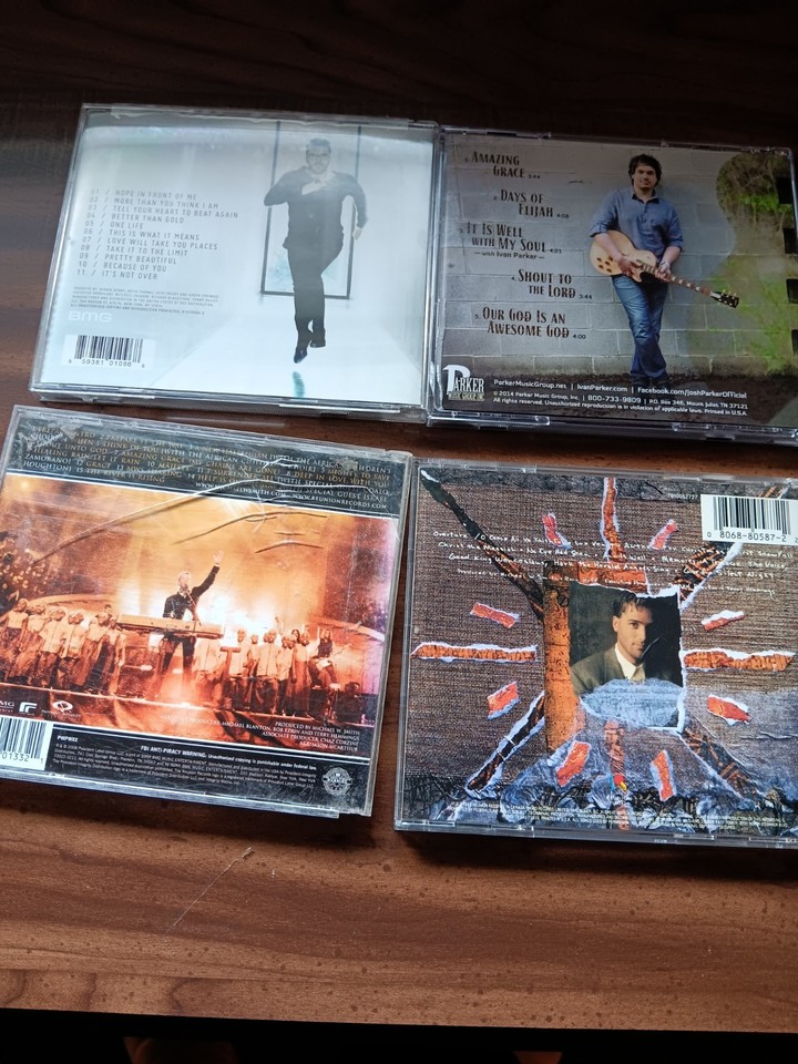 Lot of for Christian CDs pre owned Michael W Smith, Danny Gokey, Josh ...