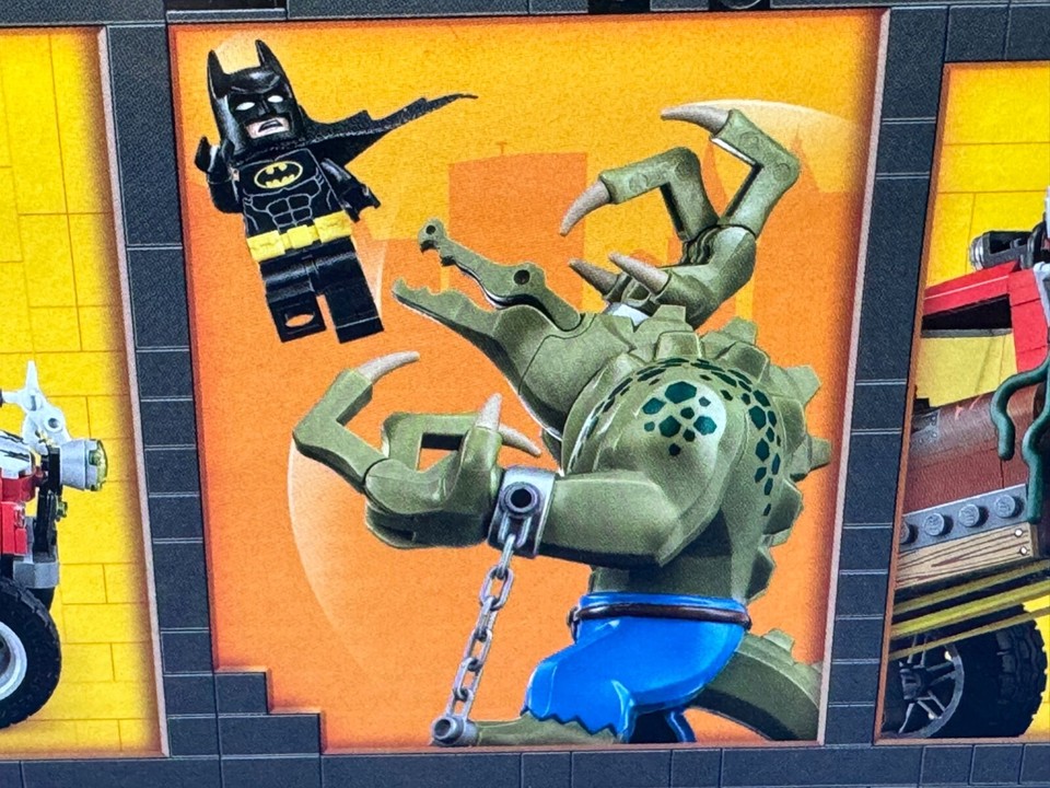 New KILLER CROC TAIL-GATOR - Lego 70907 BATMAN MOVIE Zebra-Man ...