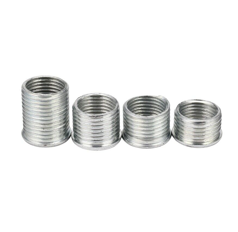 14mm Spark Plug Rethread Kit Tap Hole Thread Insert Reamer Repair ...
