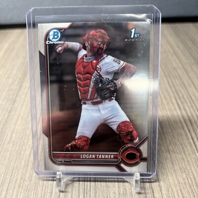 2022 Bowman Draft Logan Tanner 1st Bowman Chrome Cincinnati Reds | eBay