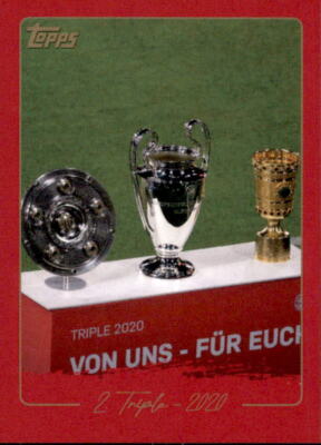 Sticker 21 - 2. Triple 2020 - FC Bayern München - 125 Jahre | eBay.de