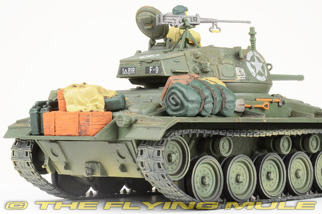 Forces of Valor 1:32 M24 Chaffee US Army 8th Armored Div, 36th Tank Btn ...