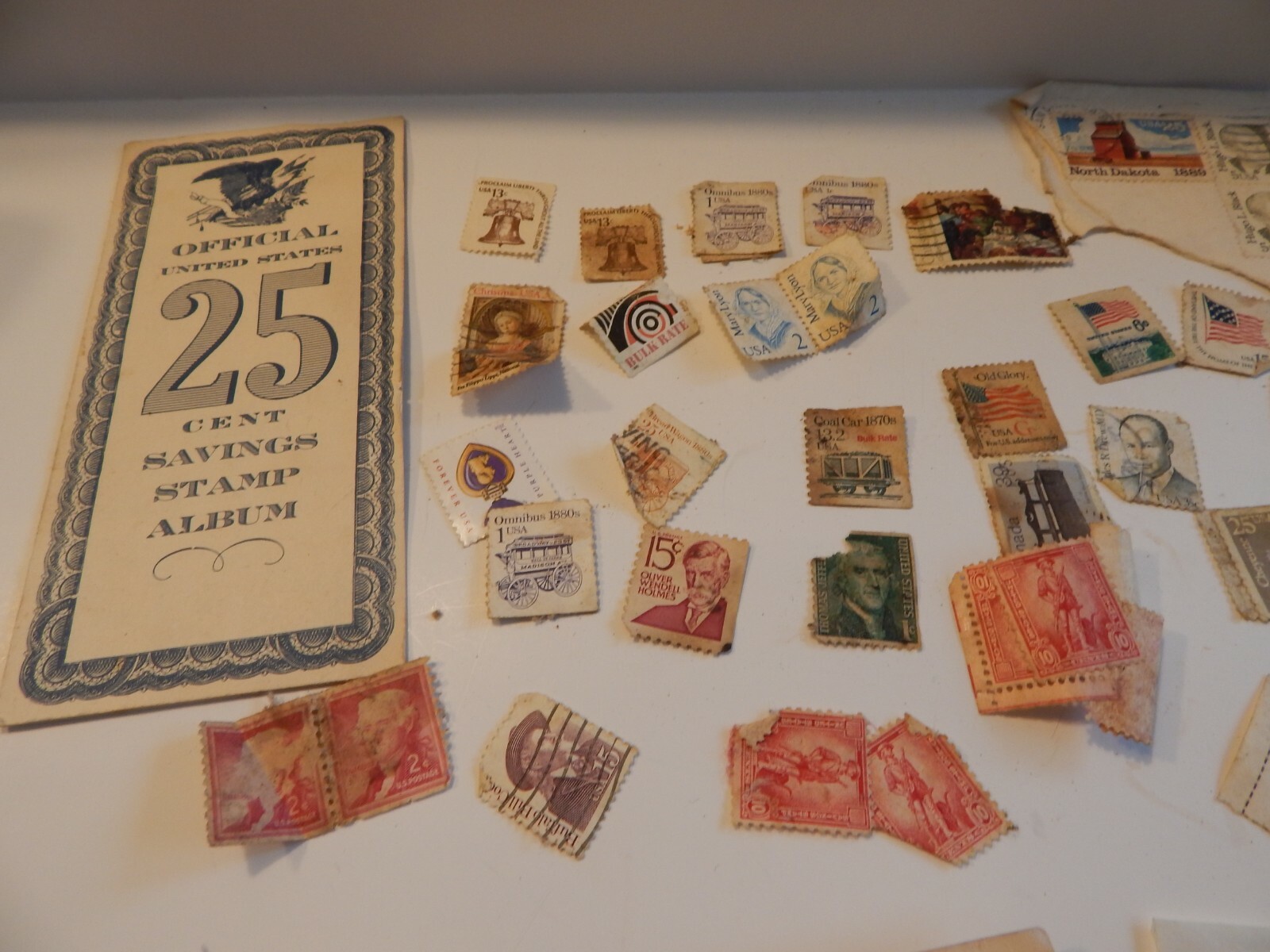 Vintage Lot of stamps - 25 Cent Savings Album/2 brown books 1938 ...