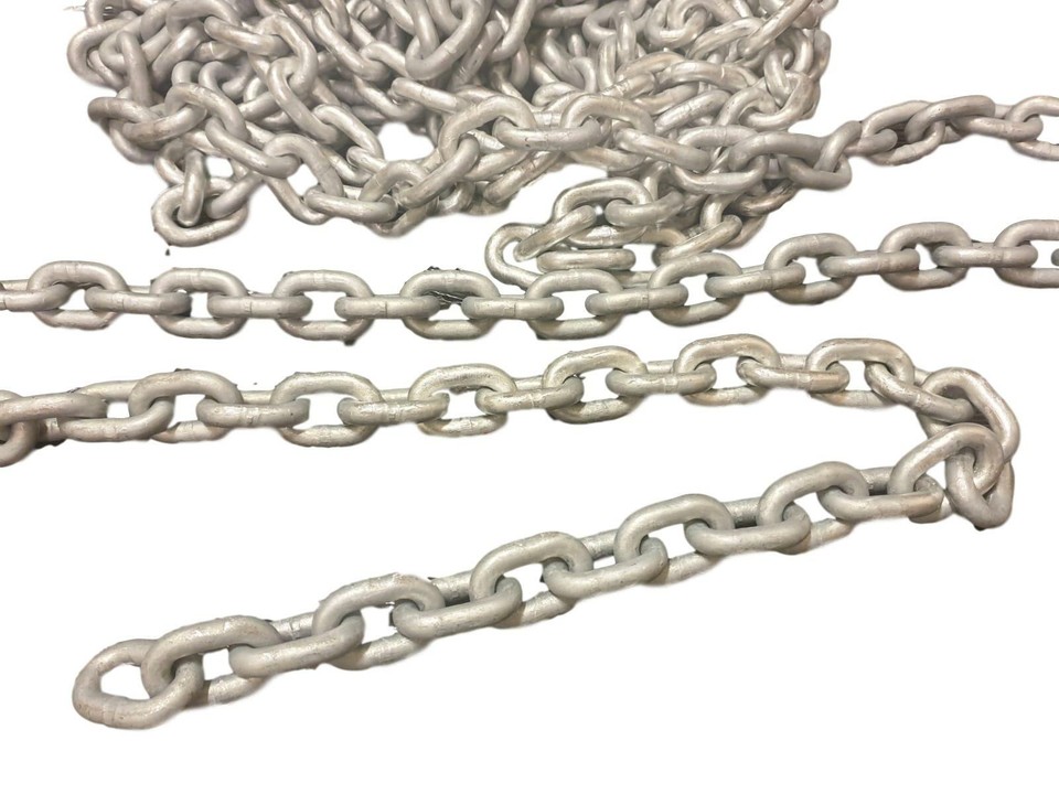 10mm Anchor Chain Grade 40 Galvanised Short Link Chain ISO4565 Windlass ...