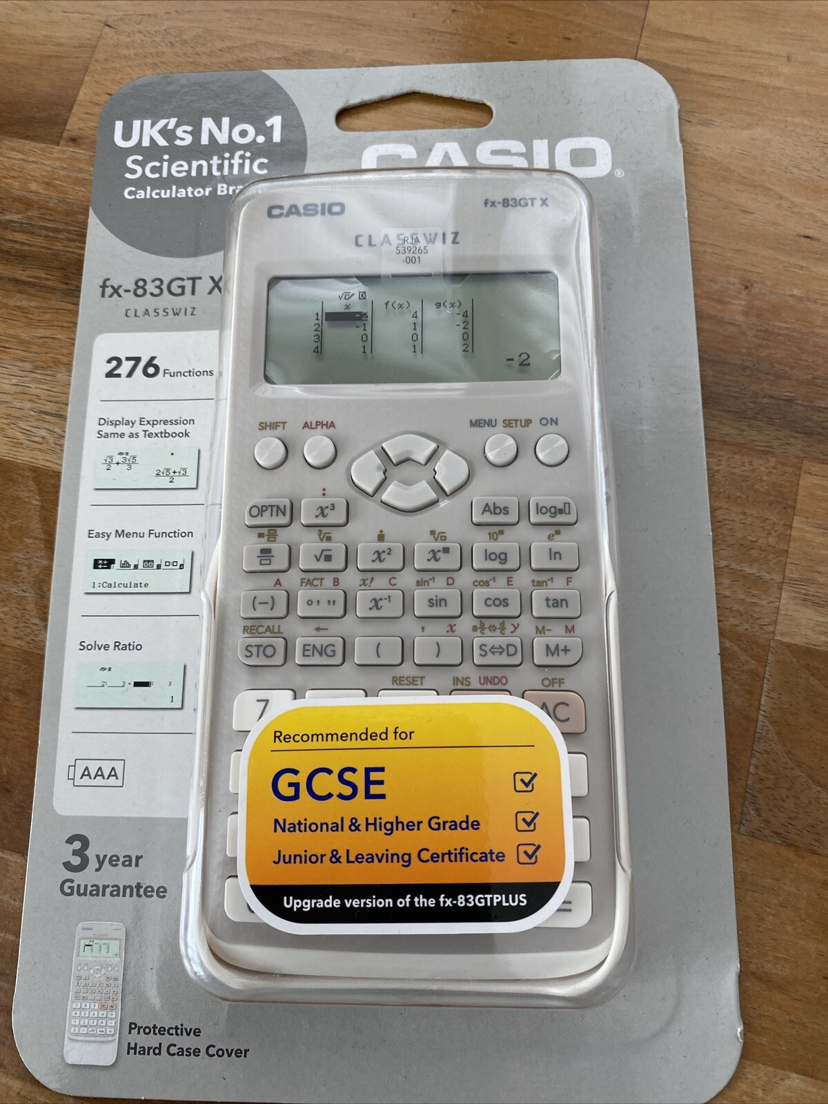 Casio FX-83 GTX Scientific Calculator - White for sale online | eBay