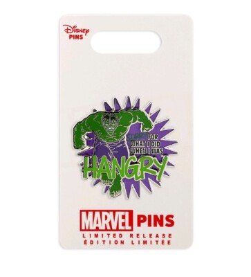 Disney Marvel Pin The Incredible Hulk Sorry For What I Did When I Was ...