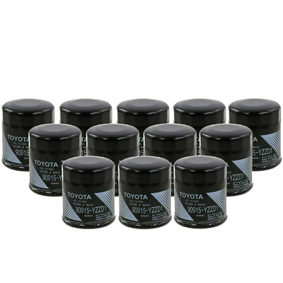 Genuine OEM Set of 12 Engine Oil Filters For Lexus Toyota | eBay