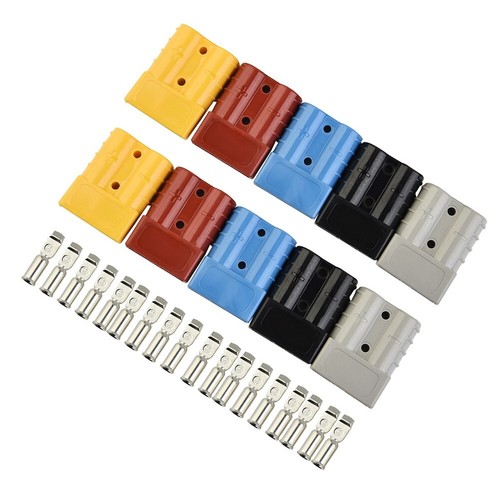 Weatherproof 6AWG Combo Color Plug Connector for Caravan Trailer Solar ...