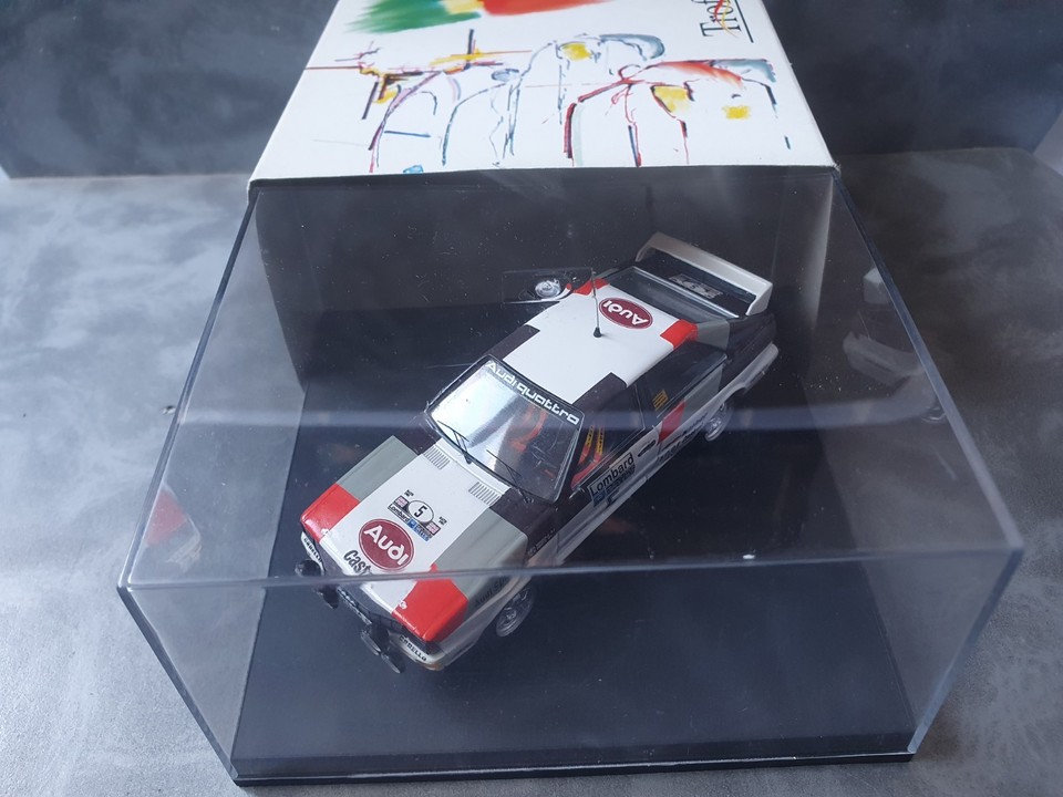 Audi Quattro Hannu Mikkola Lombard RAC Rally 1981 Trofeu TR1604 1/43 ...