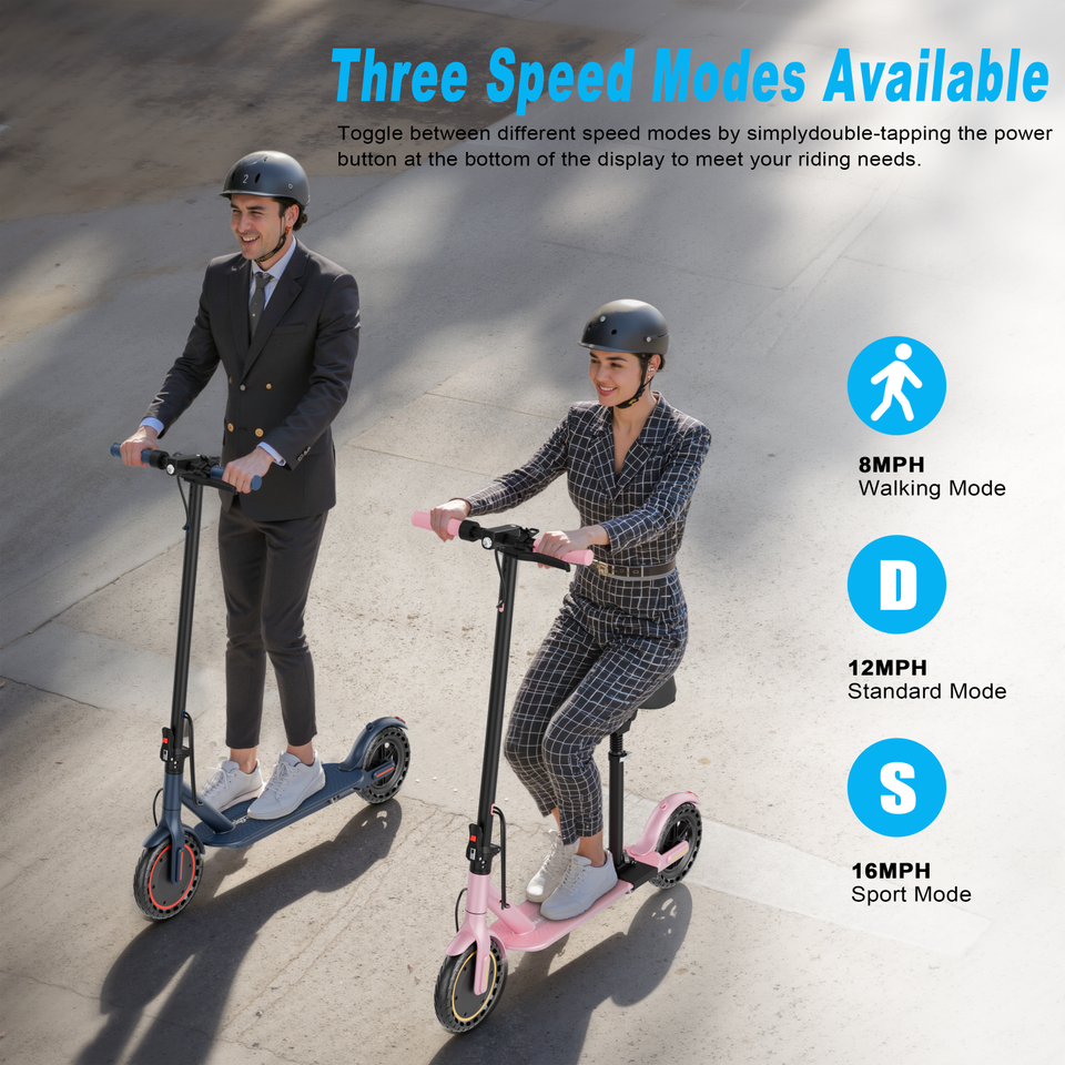 Sigravy 350W Electric Scooter for Adults 16MPH Foldable w/APP, phone ...