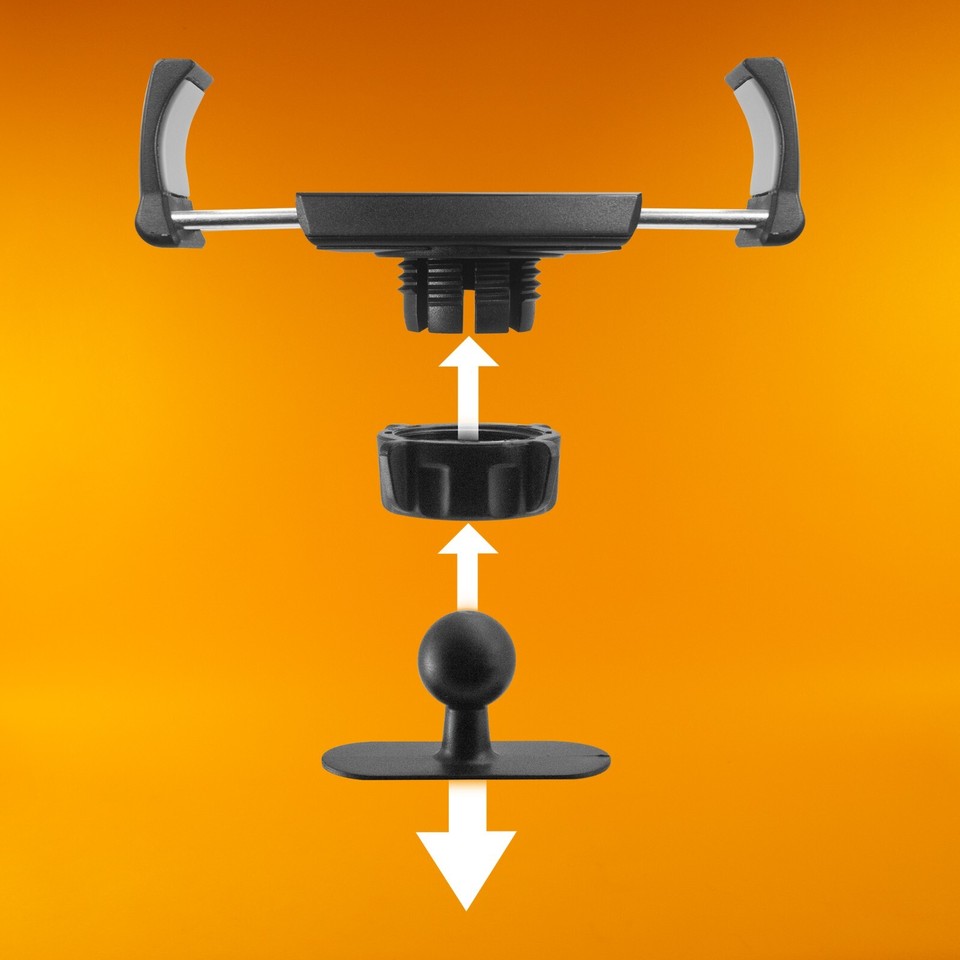 iBOLT miniPro AMPS Universal Car Mount- Comes with multiple mounting ...