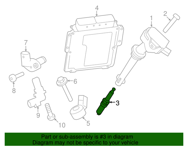 Land Rover Discovery L462 Spark Plug LR050998 OEM for sale online | eBay