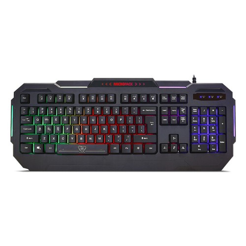 Rainbow Backlit Gaming Keyboard, Multimedia Key, Windows Lock | eBay