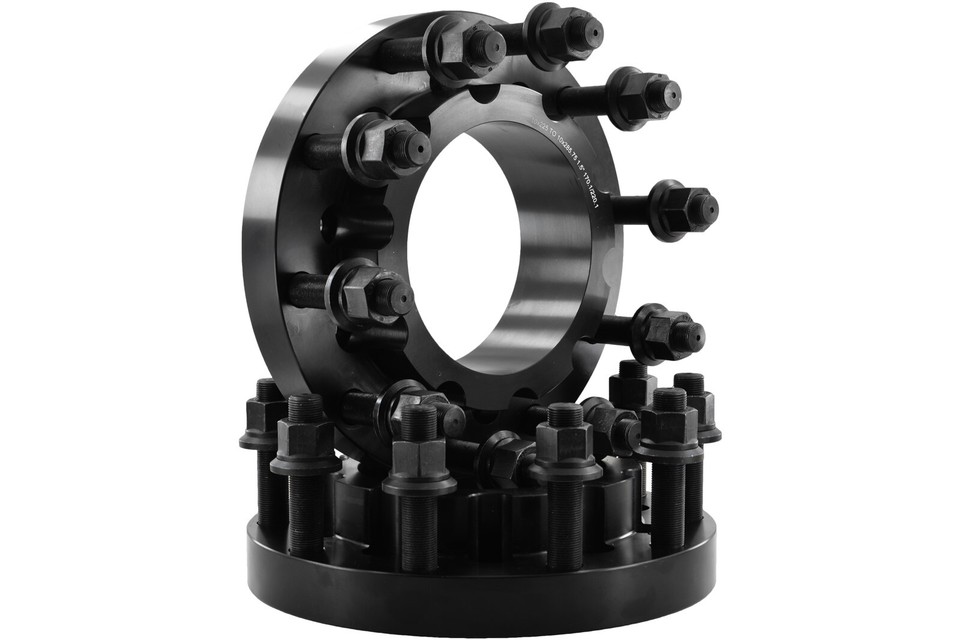 8x225 MM Ford F-450 & F-550 to 10x285.75 MM Big Rig Hub Centric Wheel ...