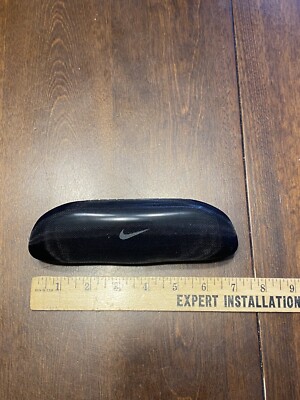 NIKE GRAY MESH HARD CLAM SHELL EYE GLASS CASE (EUC) | eBay