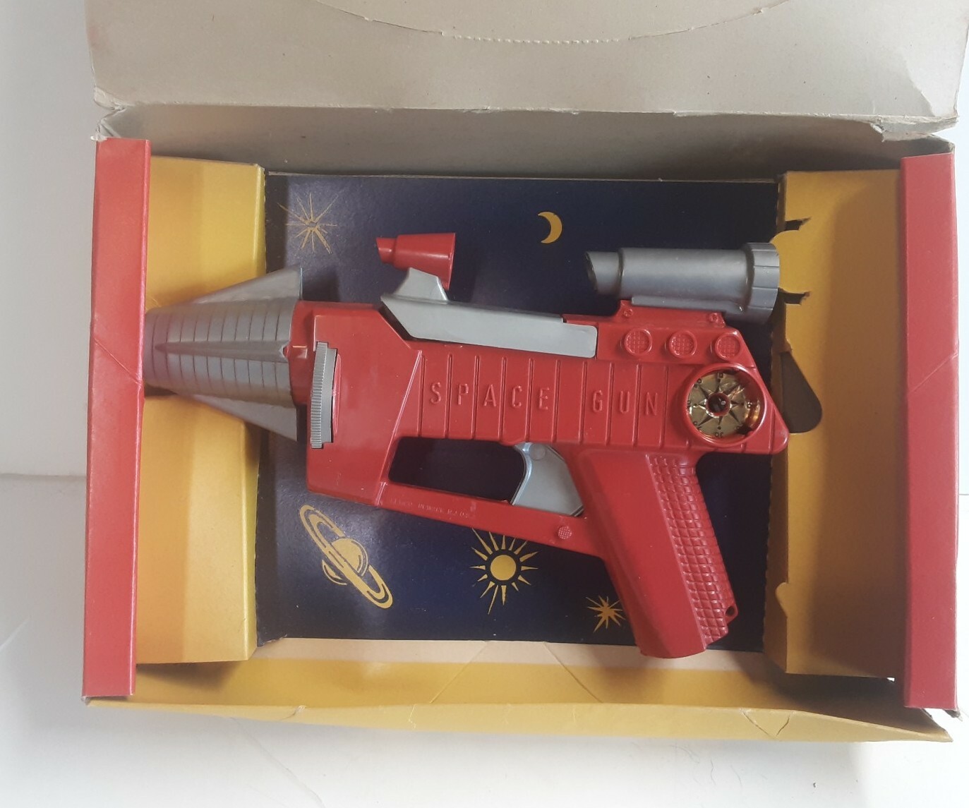 Vintage 1950s Remco "SPACE GUN" W/ Orig Box! Battery Operated Toy Ray ...