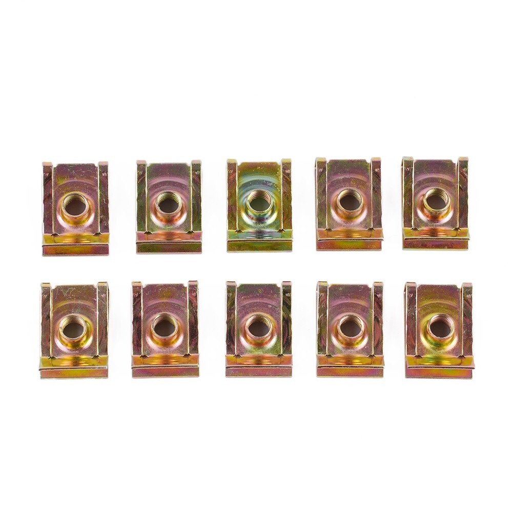 Premium M6 6mm Zinc Plated Steel Fairing Clips Easy and Reliable ...