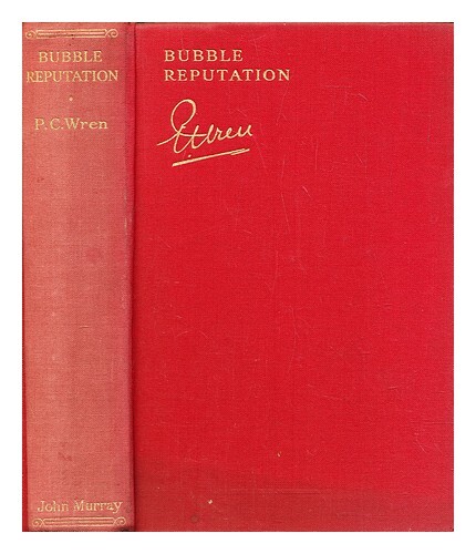 WREN, PERCIVAL CHRISTOPHER (1885-1941) Bubble reputation 1936 First ...