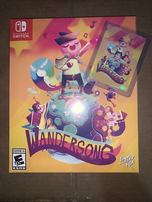 Wandersong Pop-Up Collector's Edition + Card Nintendo Switch - Limited Run Games | eBay