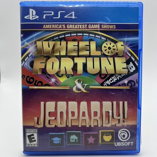 Wheel of Fortune & Jeopardy Sony PlayStation 4 PS4 Like New & Working | eBay