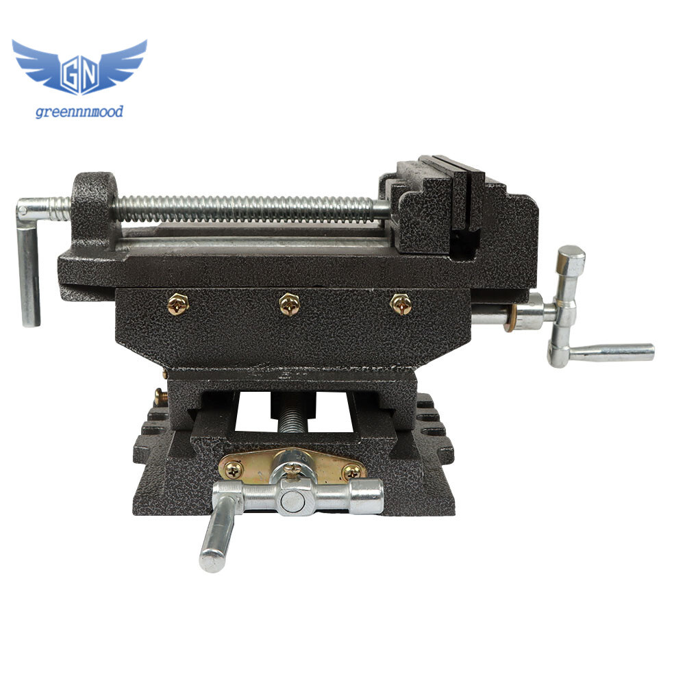6" Cross Drill Press Vise Slide Metal Milling 2 Way X-Y Clamp Machine ...